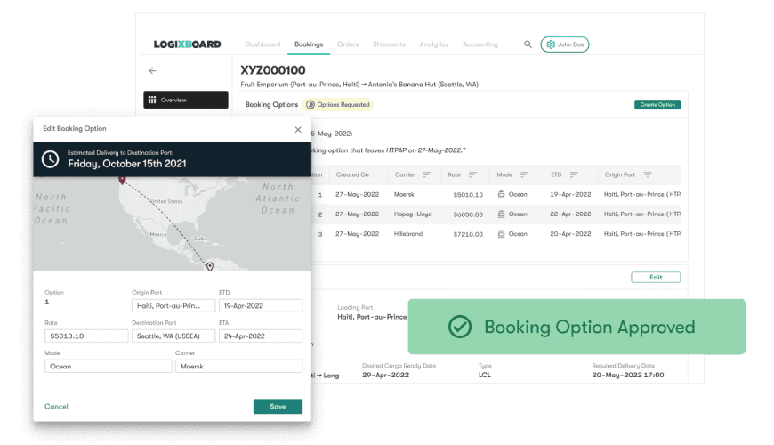 Streamlined Bookings Experience Now Available in Logixboard | Logixboard